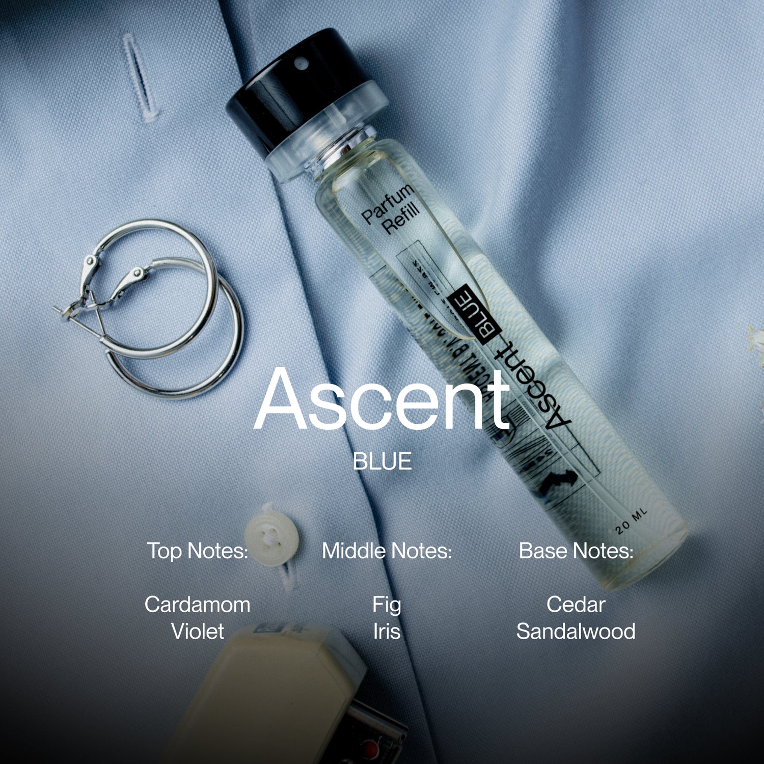 Ascent Refillable Parfum | Sustainable, Unisex, Niche & Vegan Scents